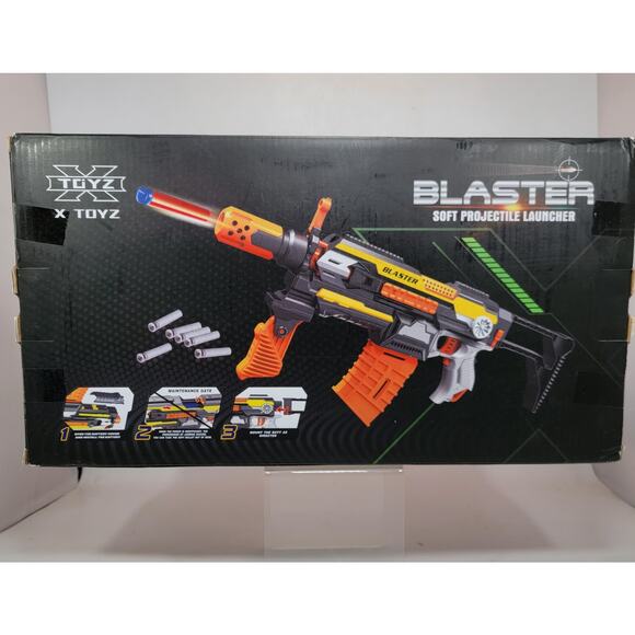 X TOYZ | Toys | X Toyz Motorized Blaster Toy Gun Automatic Foam Darts Blaster Compatible | Poshmark